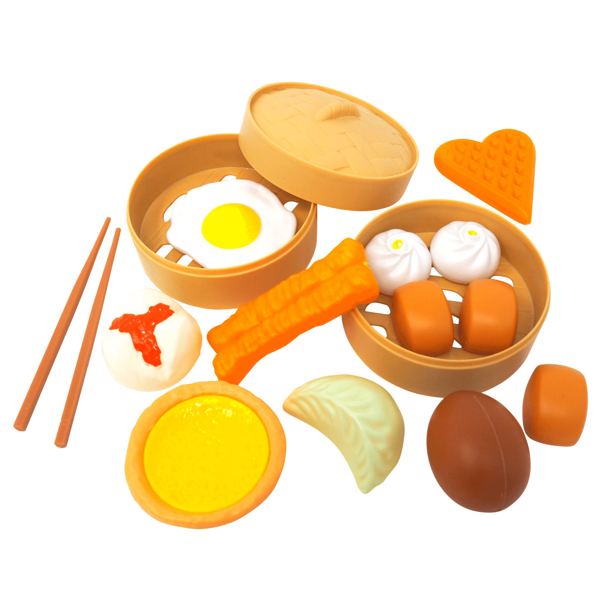 Asian Multicultural Breakfast Play Food Set: Sweet & Savory – tiny sponge